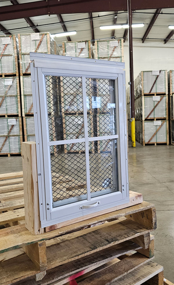 14x21 White Flush Mount Chicken Coop Window – Backyard Building Products