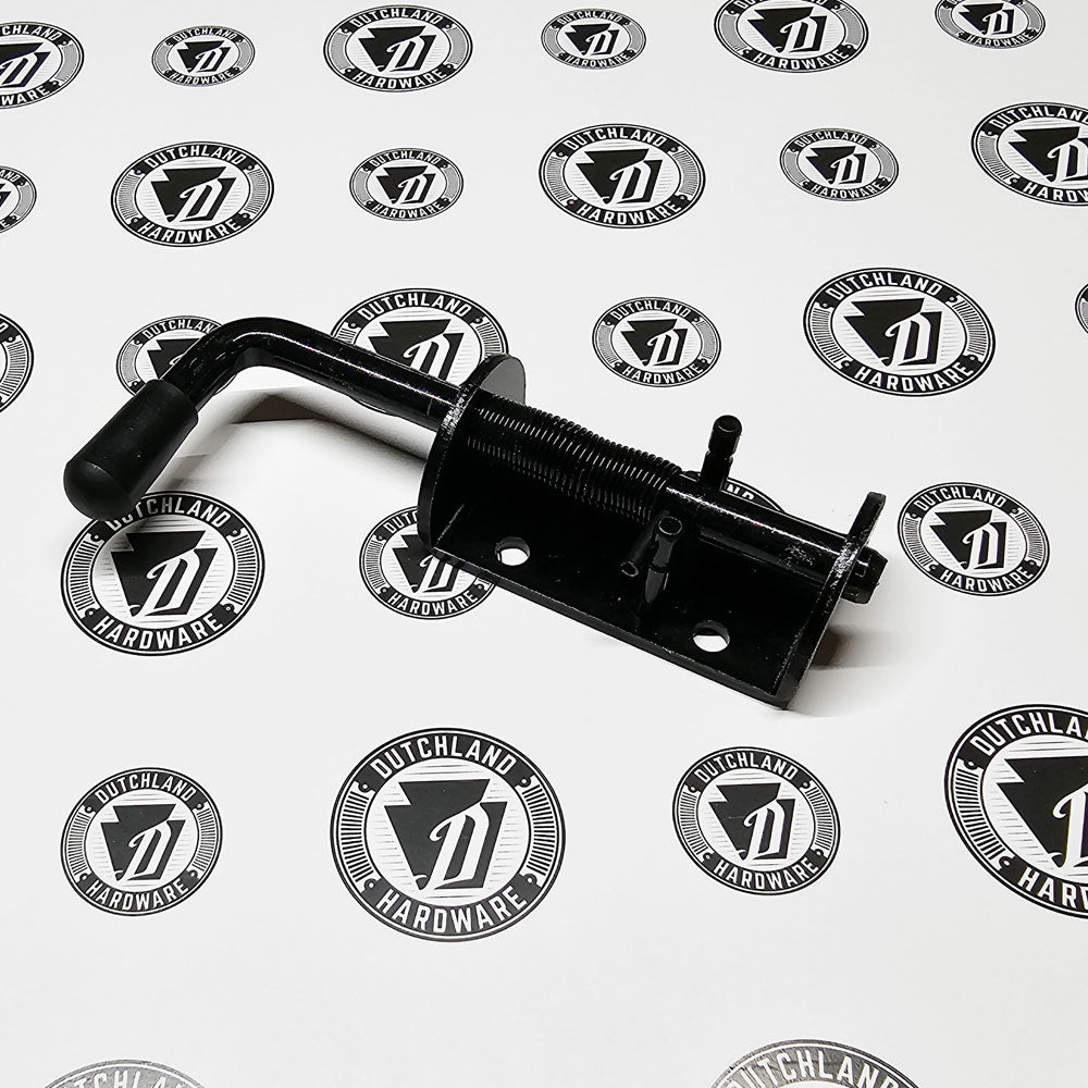 3/8" Black Spring Loaded Barrel Latch – Backyard Building Products