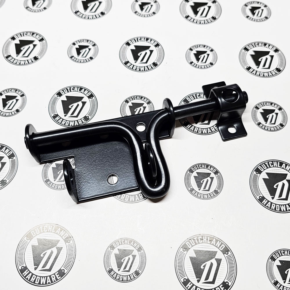 Black Drop Latch – Backyard Building Products