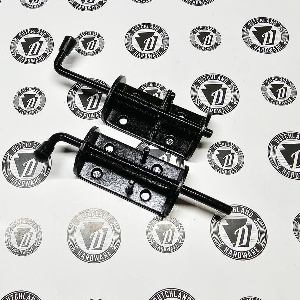 1/4" Black Spring Loaded Barrel Latch - (2) Pack – Backyard Building ...