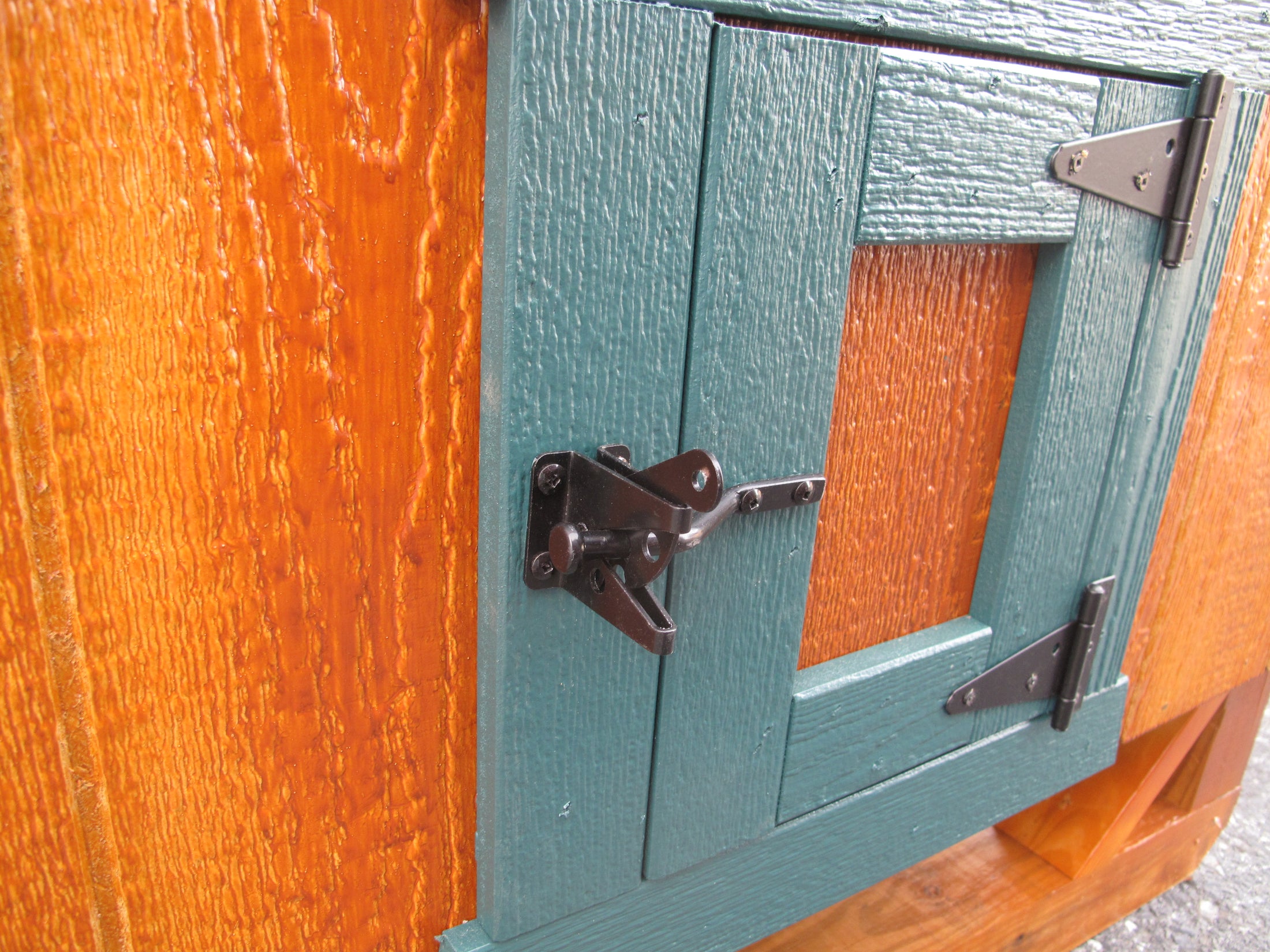 (Kit) Black Gate Latch Receiver with (2) Pins – Backyard Building Products