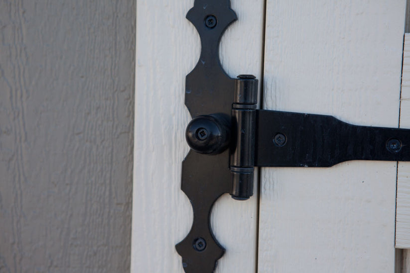 Black Recessed Hinge Bumper (3) – Backyard Building Products